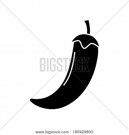 Black Contour Chili Vector & Photo (Free Trial) | Bigstock