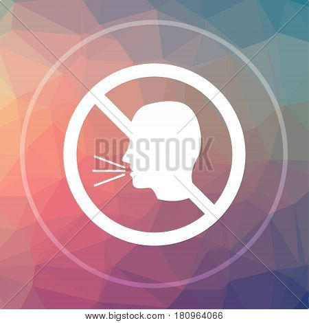 No Talking Icon Image & Photo (Free Trial) | Bigstock
