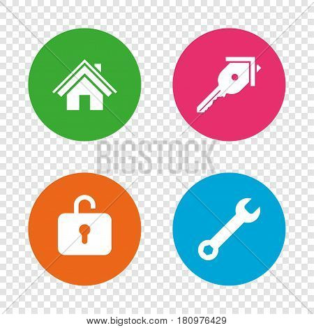 Home Key Icon. Wrench Vector & Photo (Free Trial) | Bigstock