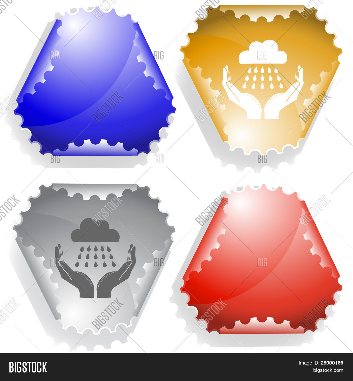 Weather Hands. Vector Vector & Photo (Free Trial) | Bigstock
