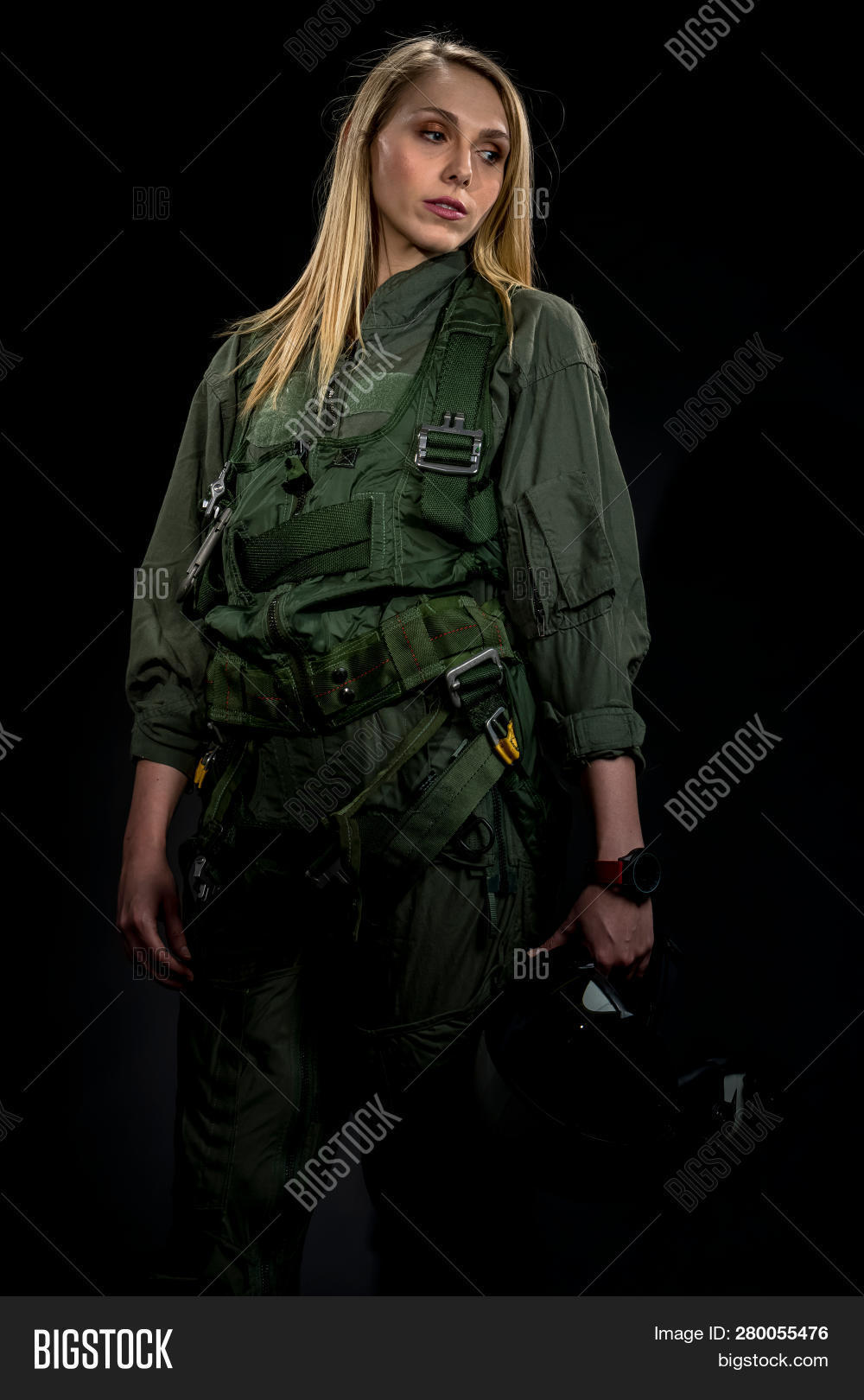 Female Fighter Pilot Image & Photo (Free Trial) | Bigstock