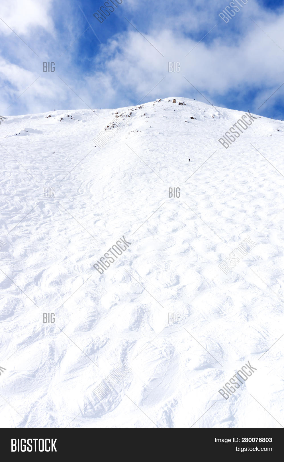 Steep Mogul Ski Hill Image & Photo (Free Trial) | Bigstock