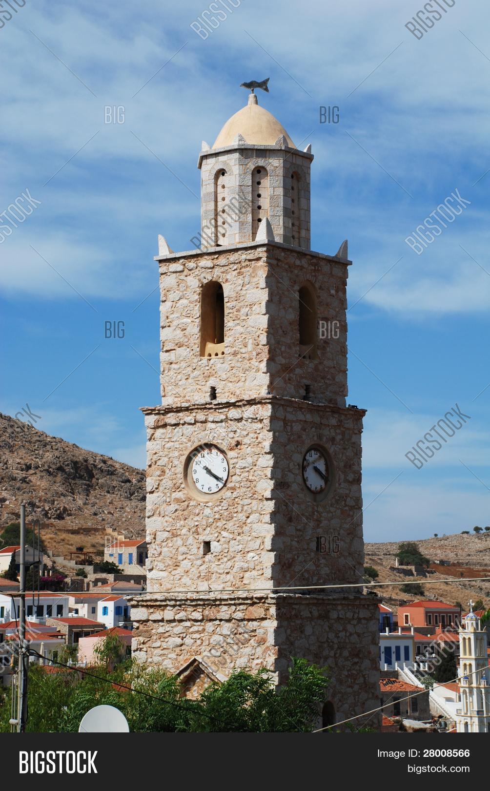 Stone Clock Tower Image & Photo (Free Trial) | Bigstock