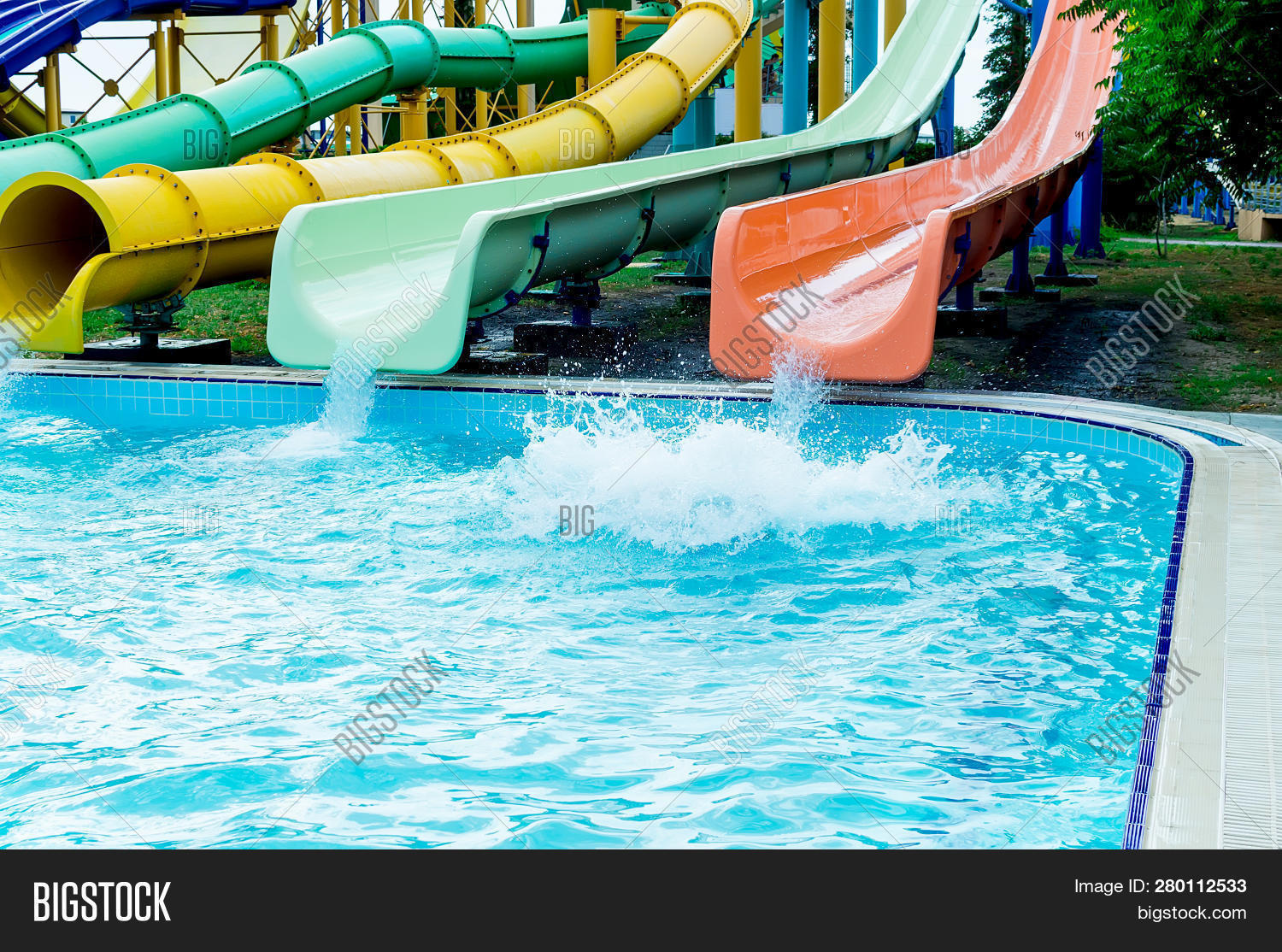 Colorful Waterpark Image & Photo (Free Trial) | Bigstock