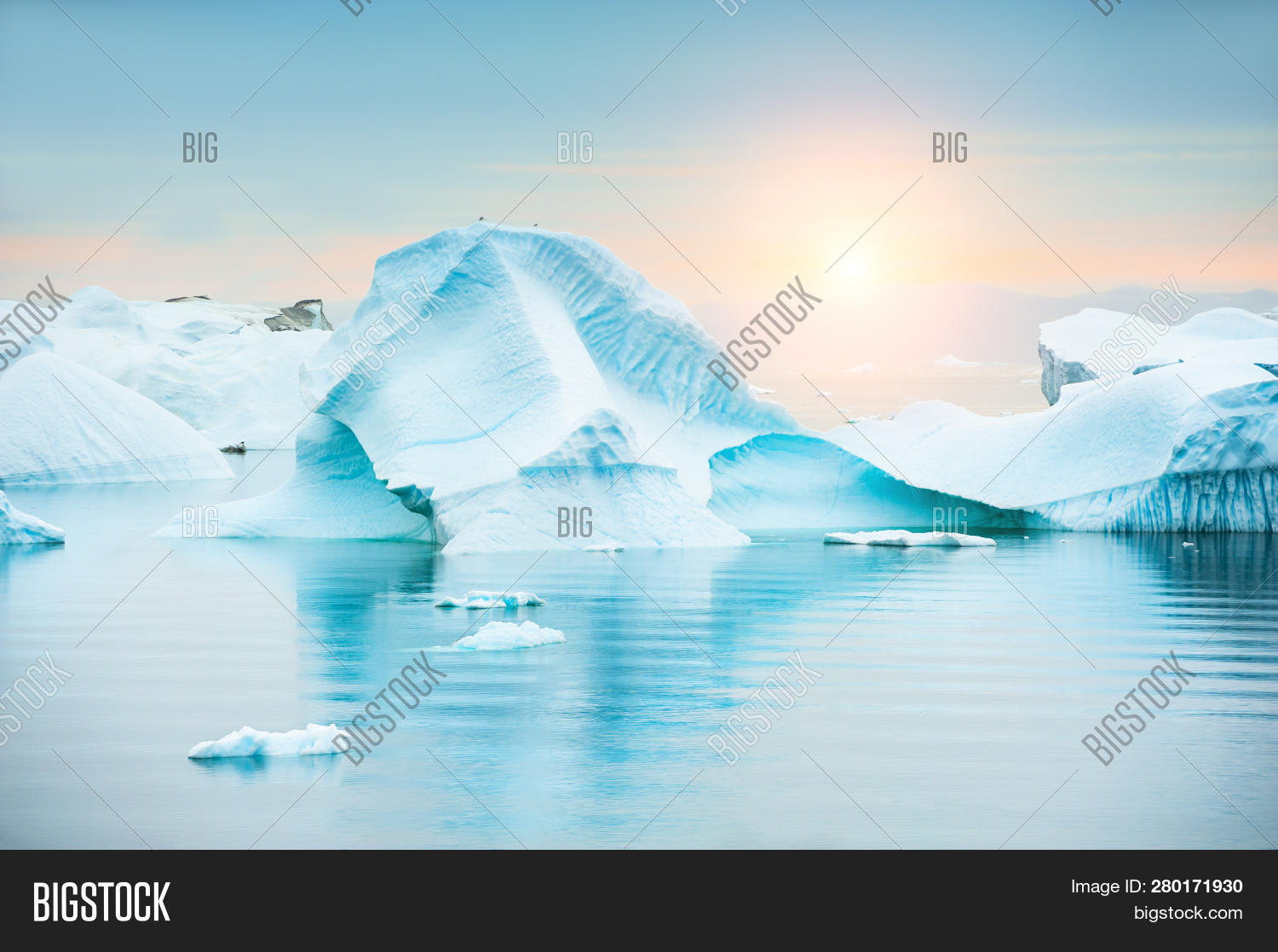Icebergs Atlantic Image & Photo (Free Trial) | Bigstock