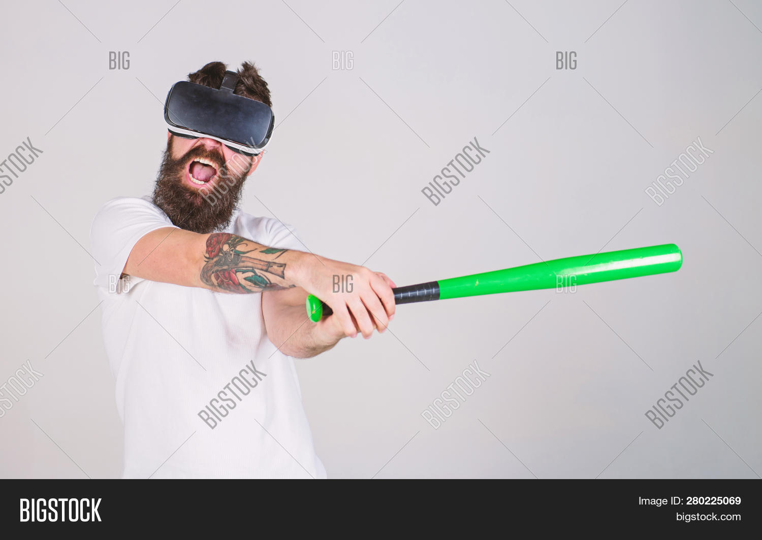 Man Reliving Stress Image & Photo (Free Trial) | Bigstock