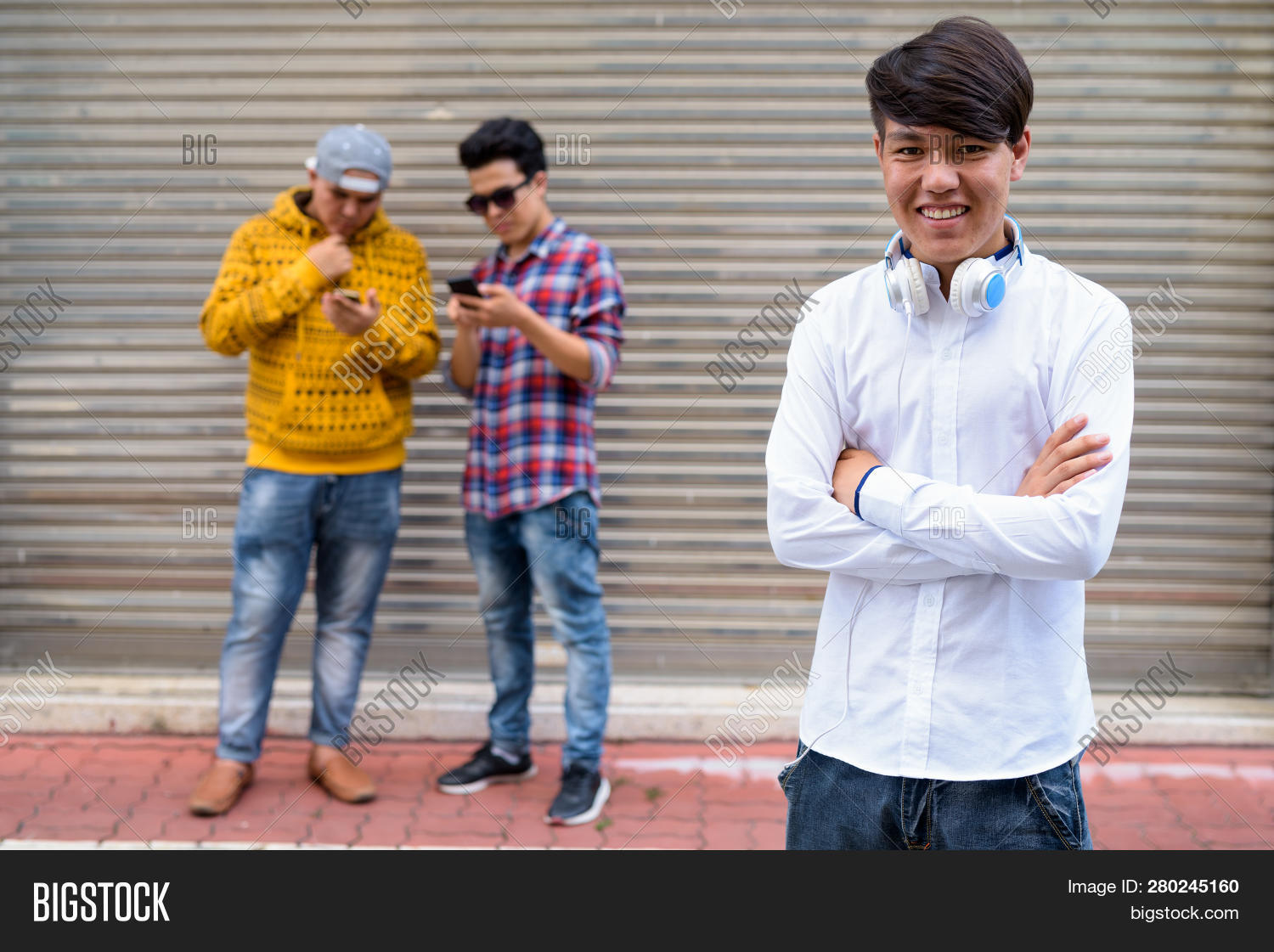 Three Young Asian Men Image & Photo (Free Trial) | Bigstock