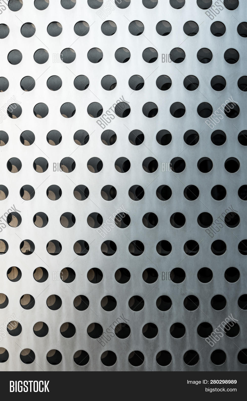 Perforated Steel Plate Image & Photo (Free Trial) | Bigstock