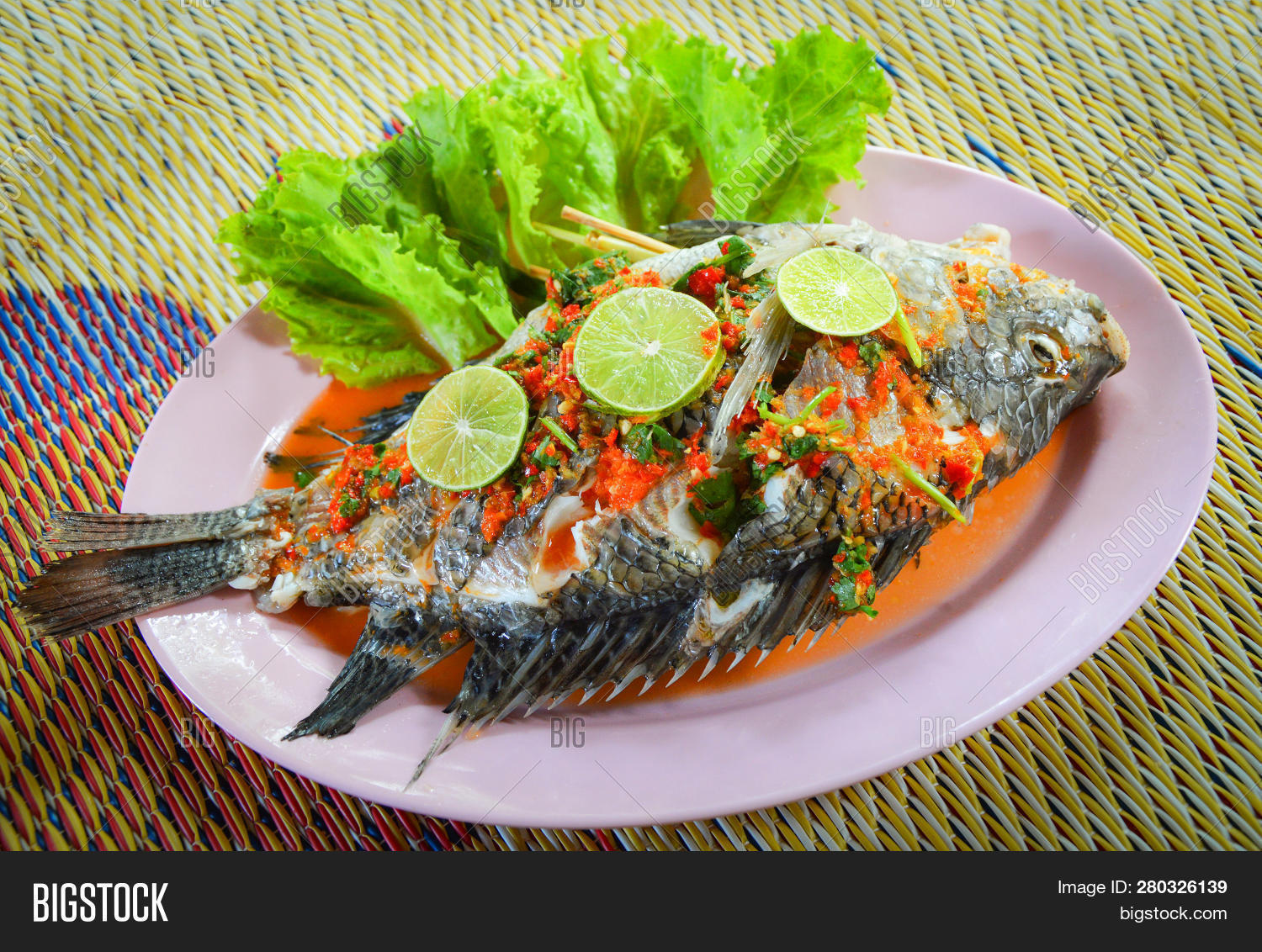 Fish Steam Lime / Image & Photo (Free Trial) | Bigstock