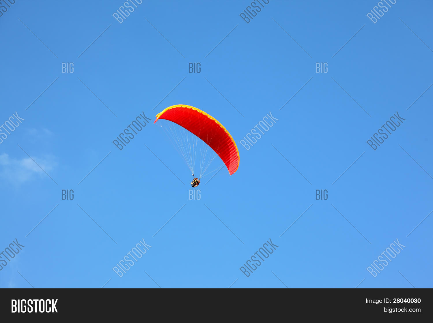 Operated Red Parachute Image & Photo (Free Trial) | Bigstock