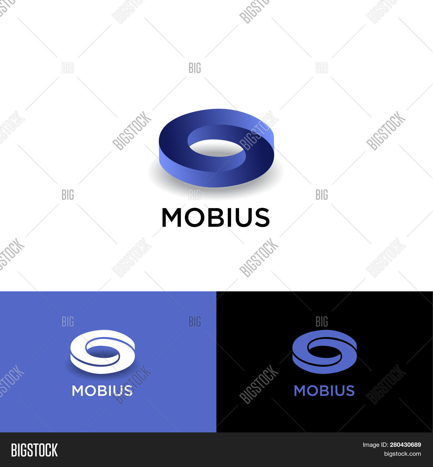Mobius Logo. Vector & Photo (Free Trial) | Bigstock