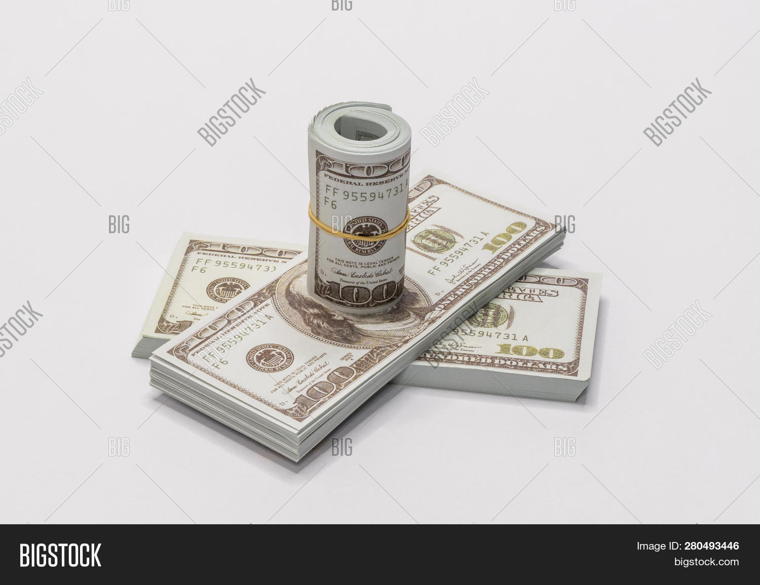 Bunch American Dollars Image & Photo (Free Trial) | Bigstock