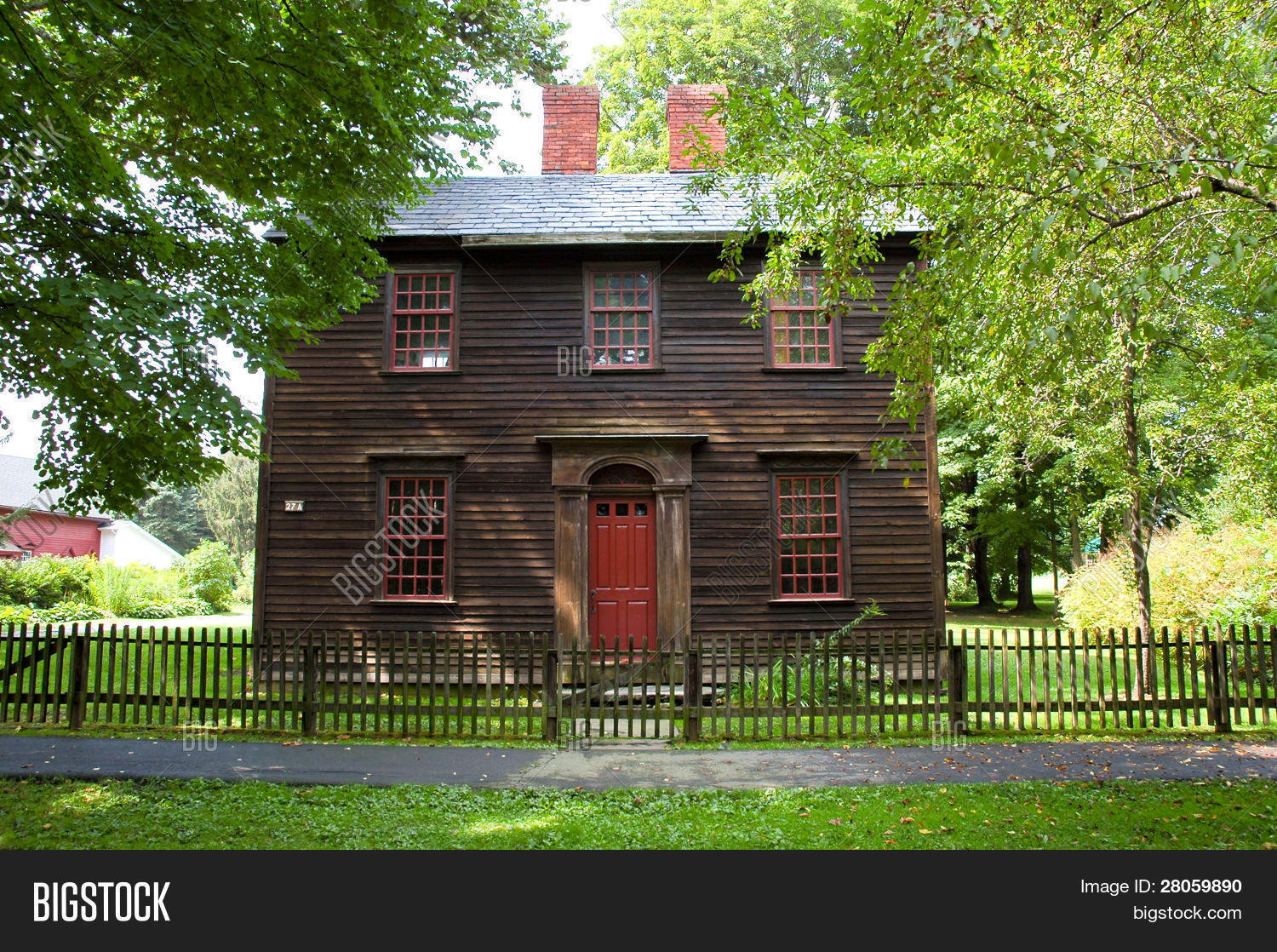 House Old Deerfield Image & Photo (Free Trial) | Bigstock