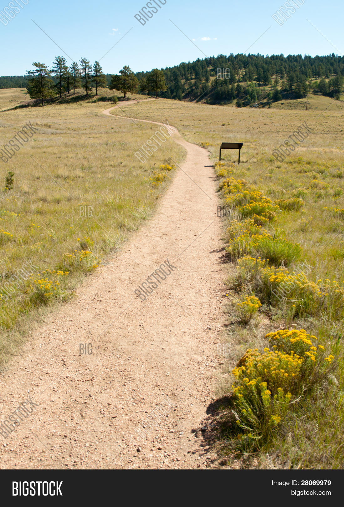 Trail Through Plains Image & Photo (Free Trial) | Bigstock