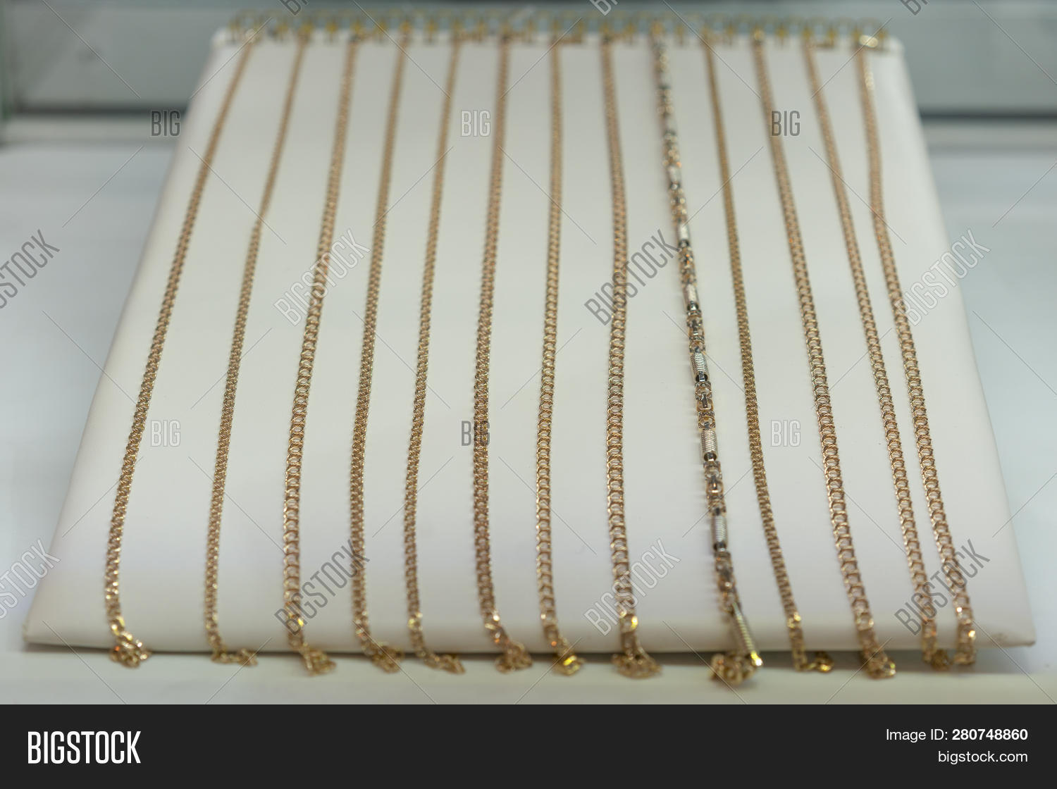 Gold Chains On Image & Photo (Free Trial) | Bigstock