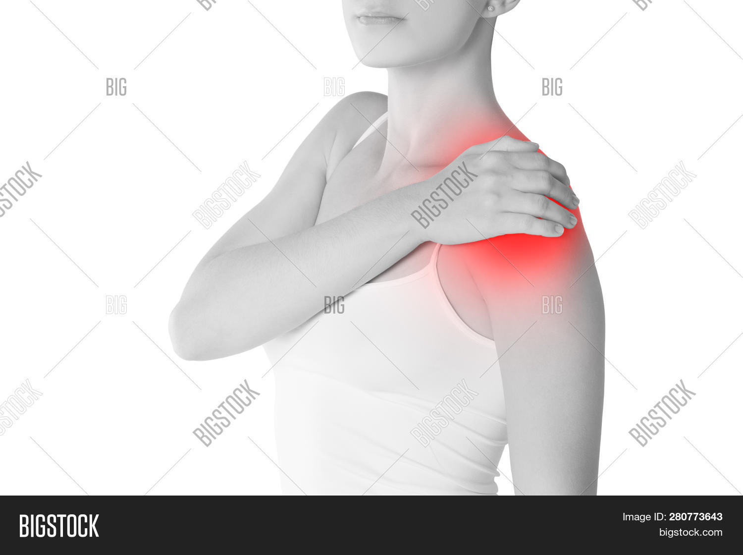 Woman Pain Shoulder Image & Photo (Free Trial) | Bigstock