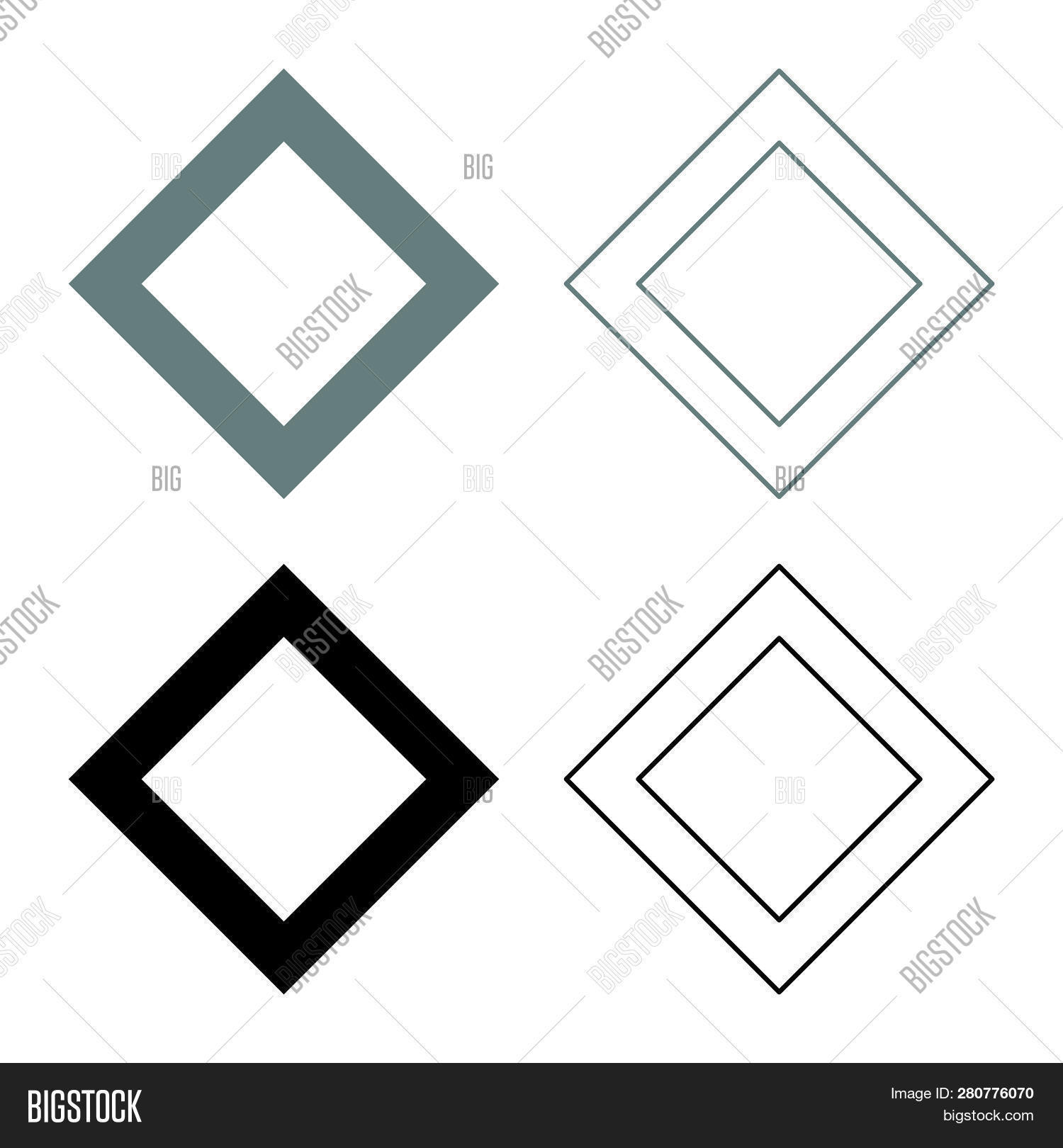Ingwaz Rune Inguz Vector & Photo (Free Trial) | Bigstock