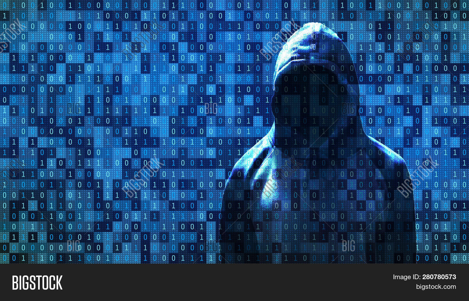 Hacker Standing Front Image & Photo (Free Trial) | Bigstock