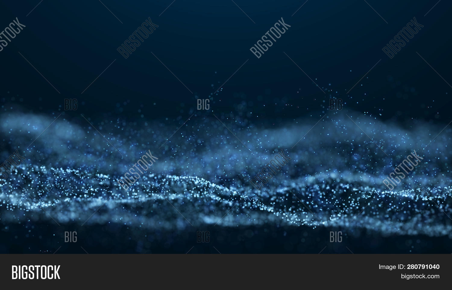 Wave Glow. Wave Image & Photo (Free Trial) | Bigstock