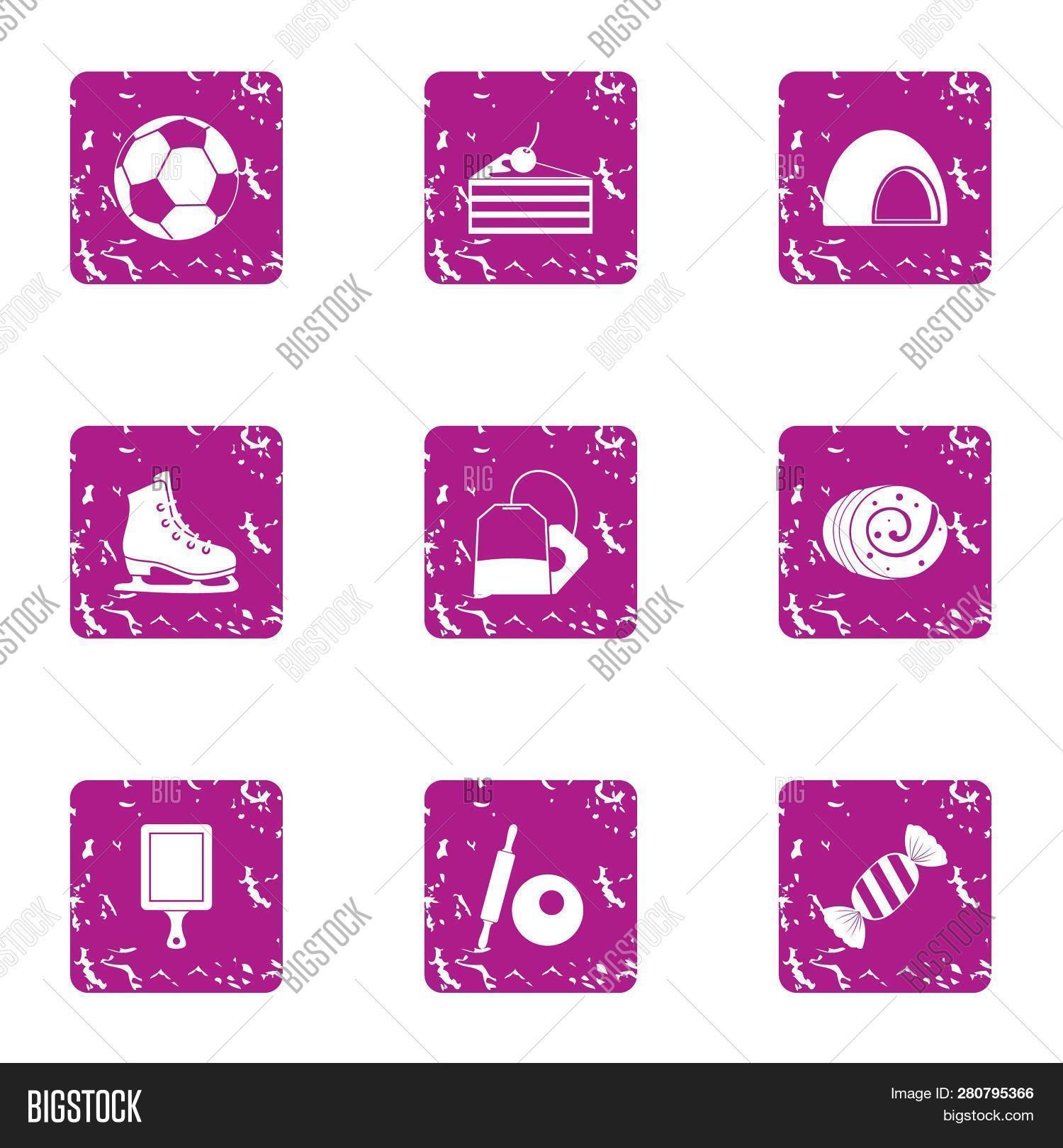 Encouraging Icons Set Image & Photo (Free Trial) | Bigstock