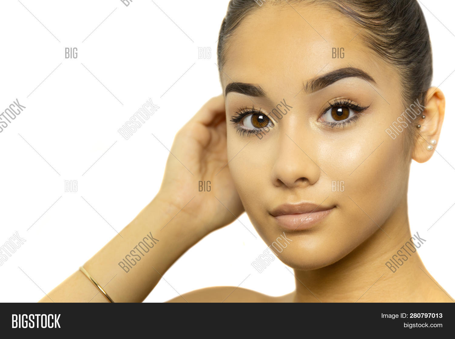 Mixed Race Young Woman Image & Photo (Free Trial) | Bigstock