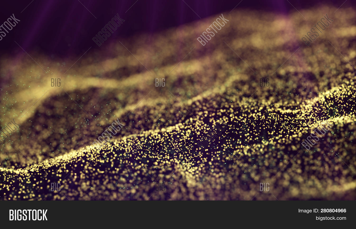 Wave Glow. Wave Image & Photo (Free Trial) | Bigstock
