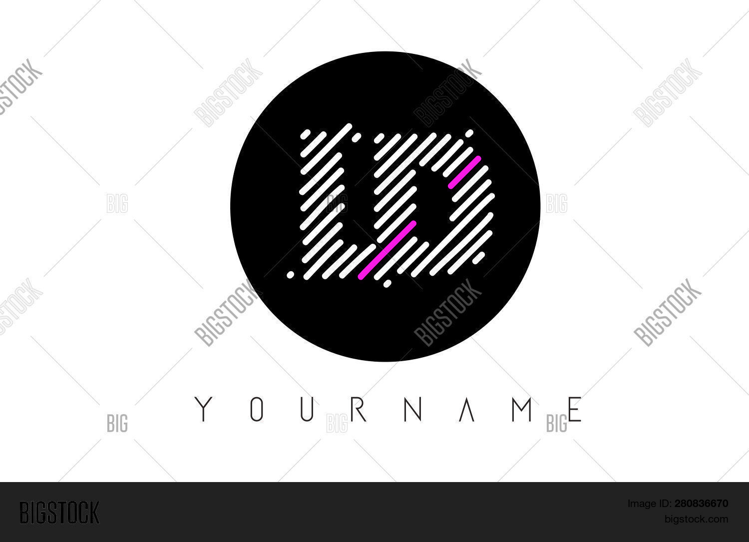 Ld Letter Logo Design Vector & Photo (Free Trial) | Bigstock