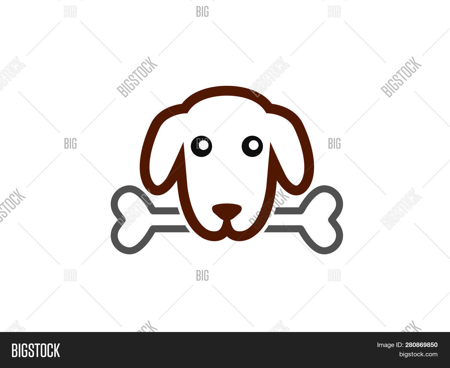 Cute Dog Bites On Vector & Photo (Free Trial) | Bigstock