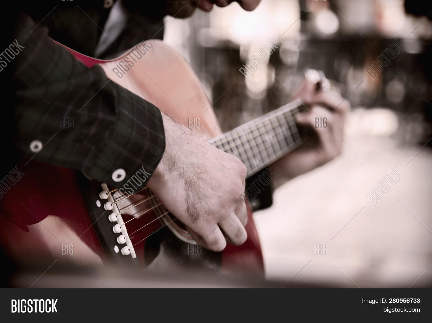 Busker Singing Playing Image & Photo (Free Trial) | Bigstock