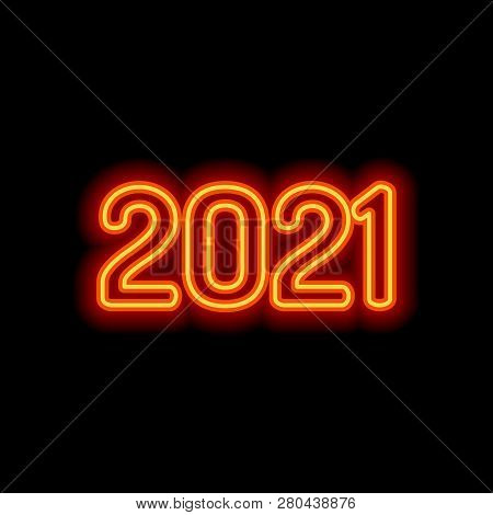2021 Number Icon. Vector & Photo (Free Trial) | Bigstock