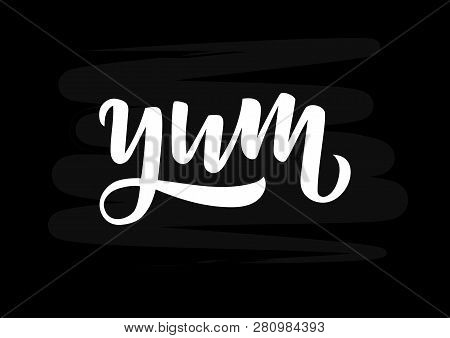 Yum Hand Drawn Vector & Photo (Free Trial) | Bigstock