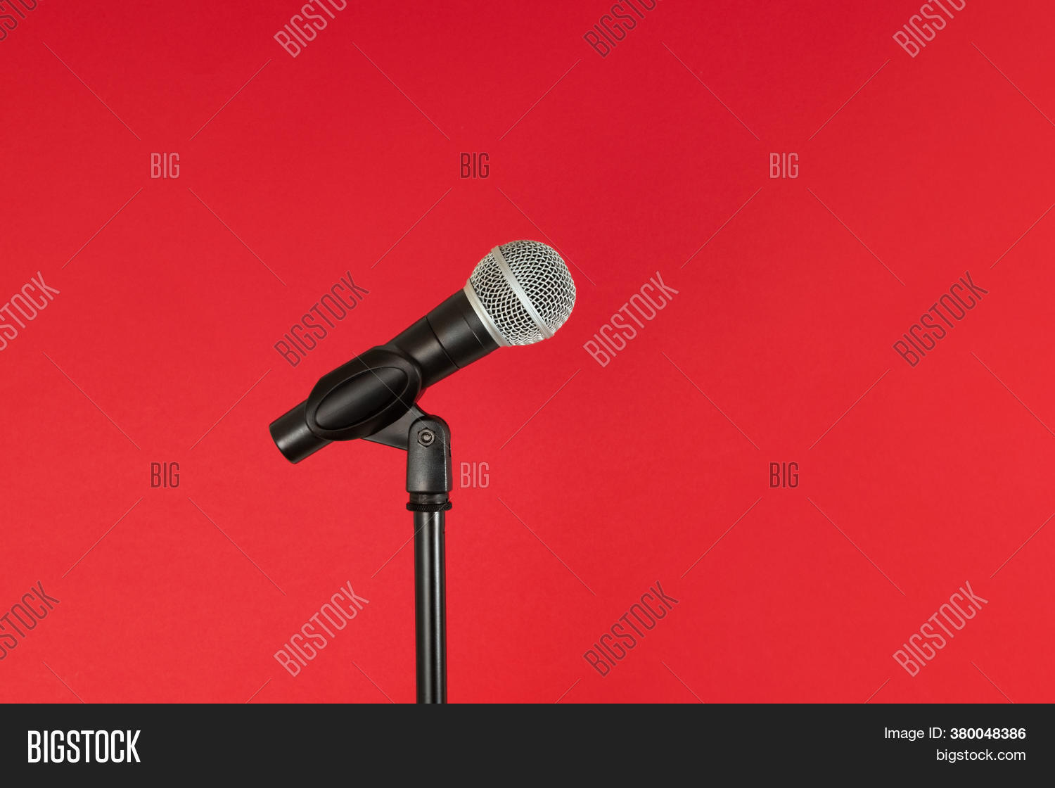 Microphone Stand, Image & Photo (Free Trial) | Bigstock