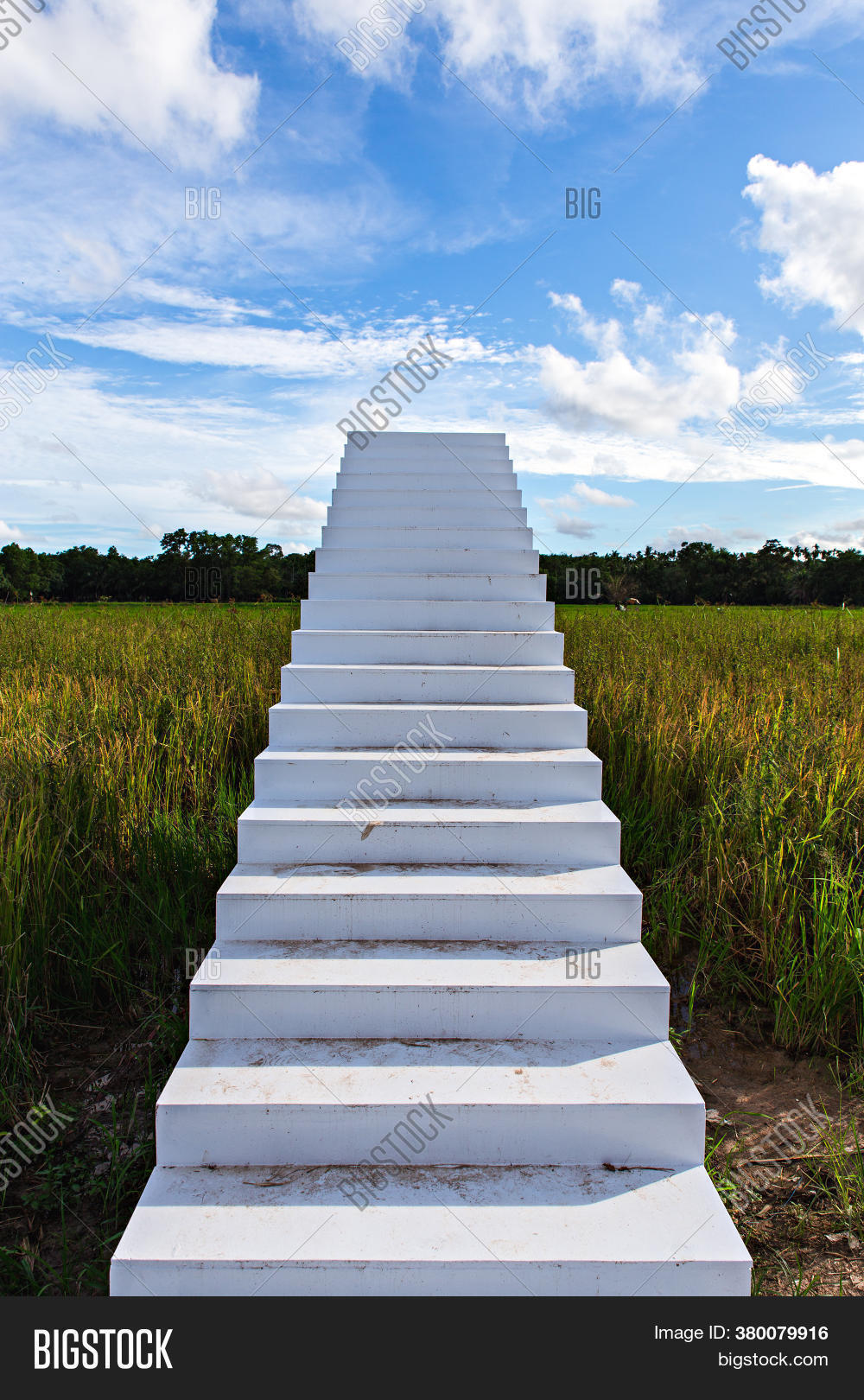 White Stairs On Image & Photo (Free Trial) | Bigstock