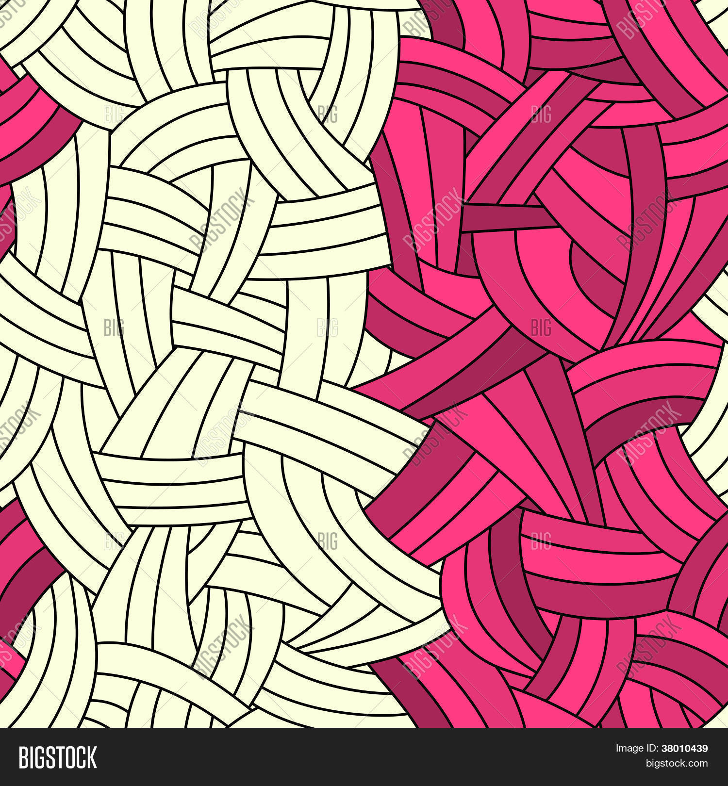 Seamless Two Colors Vector & Photo (Free Trial) | Bigstock