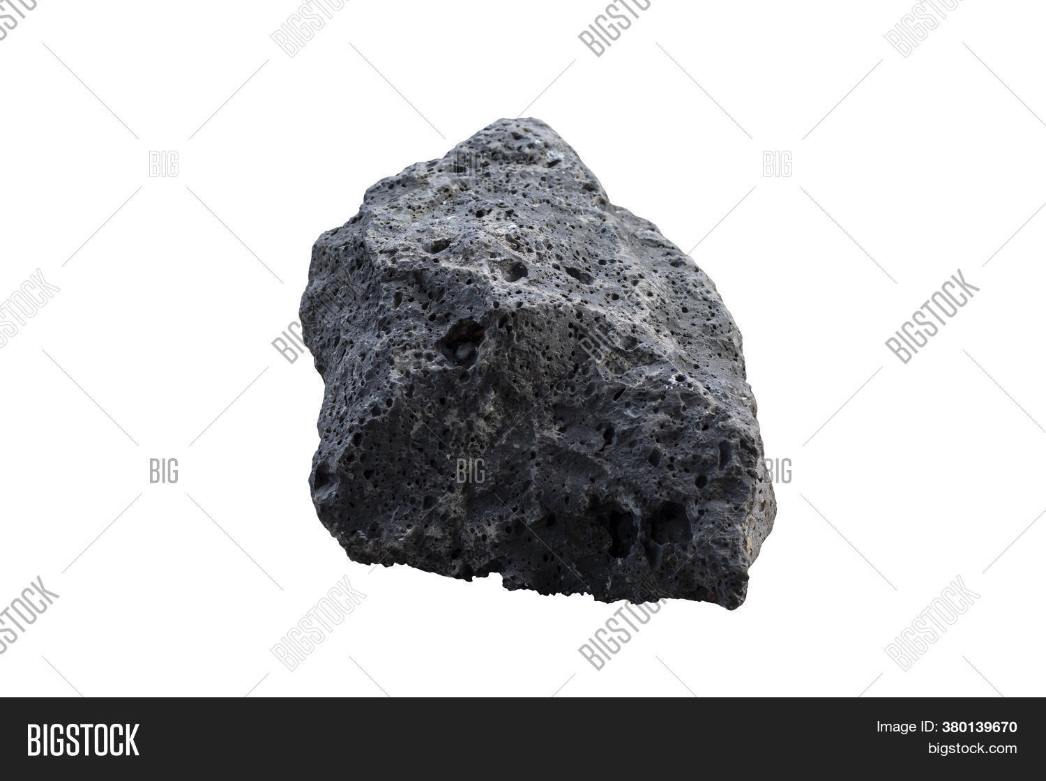 Basalt Rock Isolated Image & Photo (Free Trial) | Bigstock