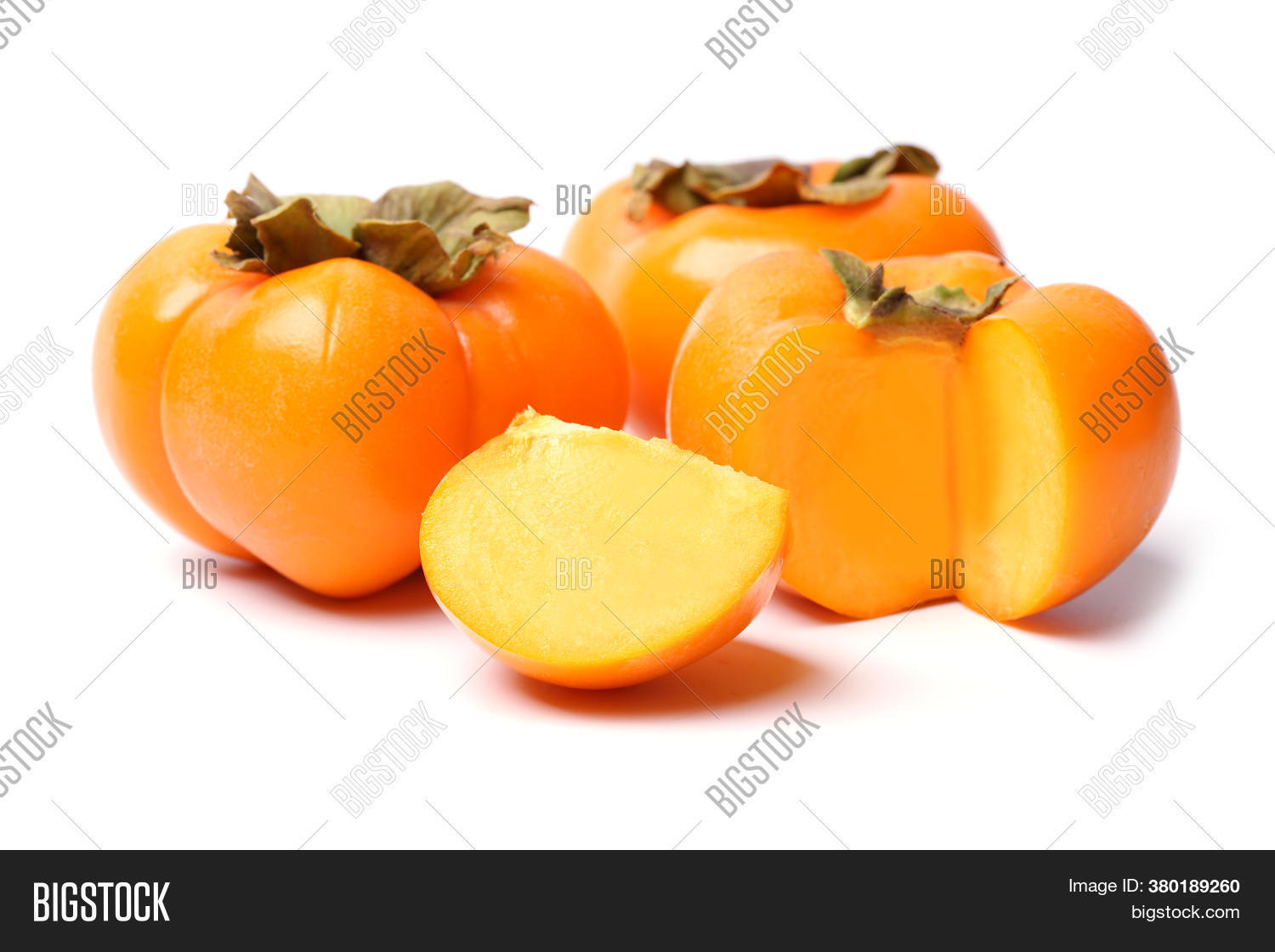 Fresh Ripe Persimmons Image & Photo (Free Trial) | Bigstock
