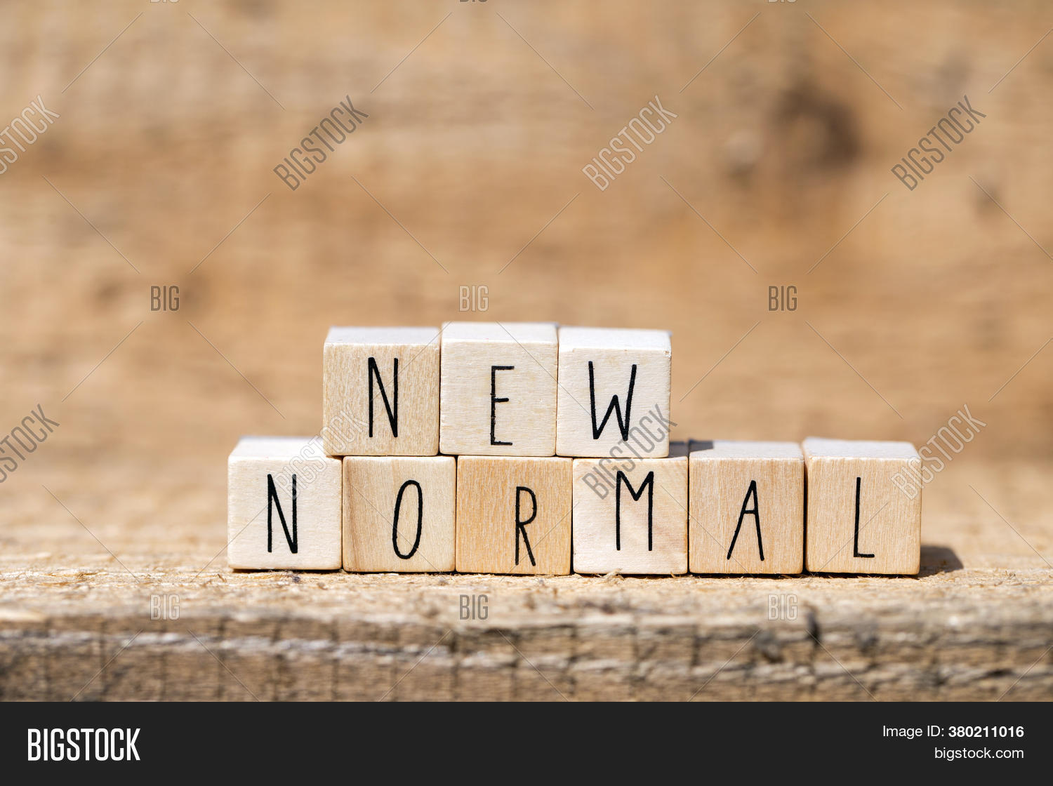 New Normal Text On Image & Photo (Free Trial) | Bigstock
