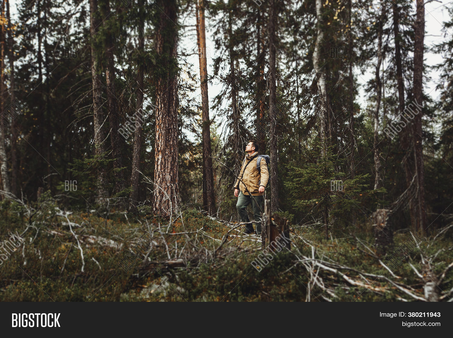 Man Makes His Way Image & Photo (Free Trial) | Bigstock