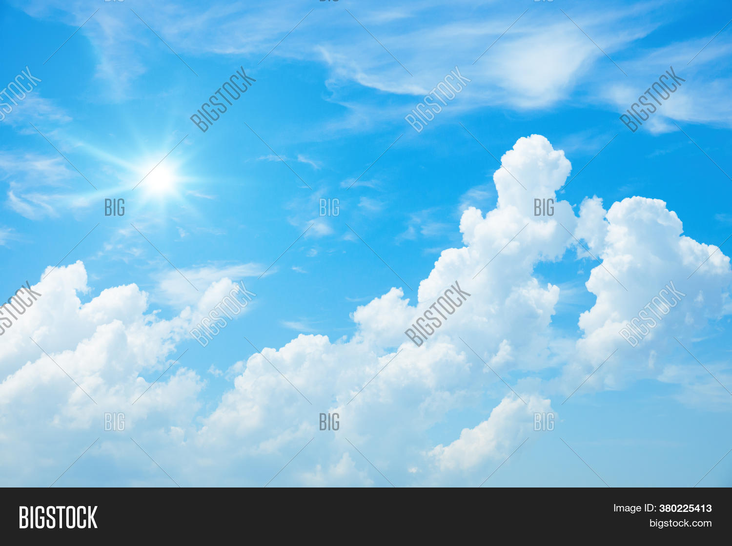 Image Typical Blue Sky Image & Photo (Free Trial) | Bigstock