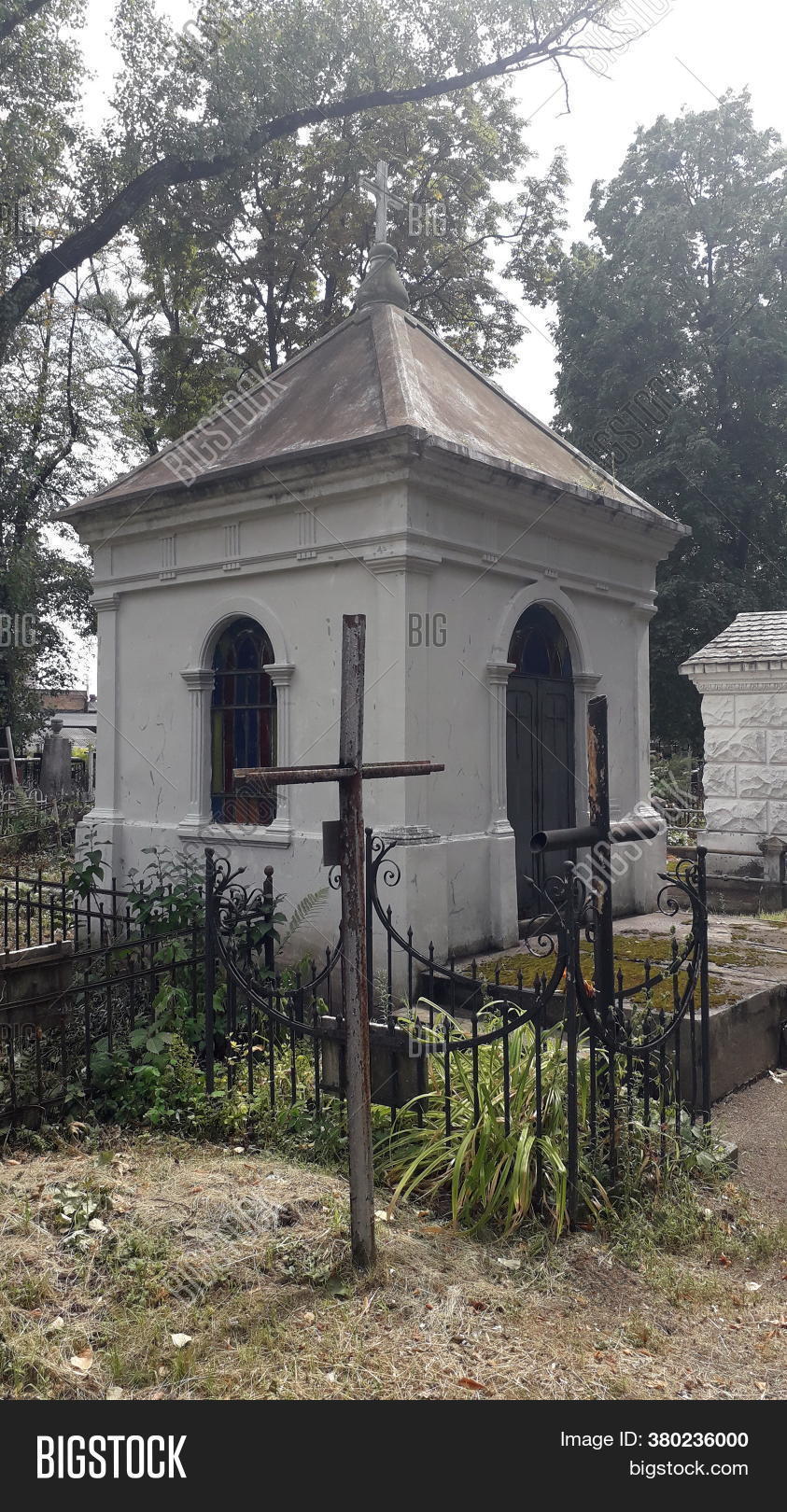 Crypts Cemetery Old Image & Photo (Free Trial) | Bigstock