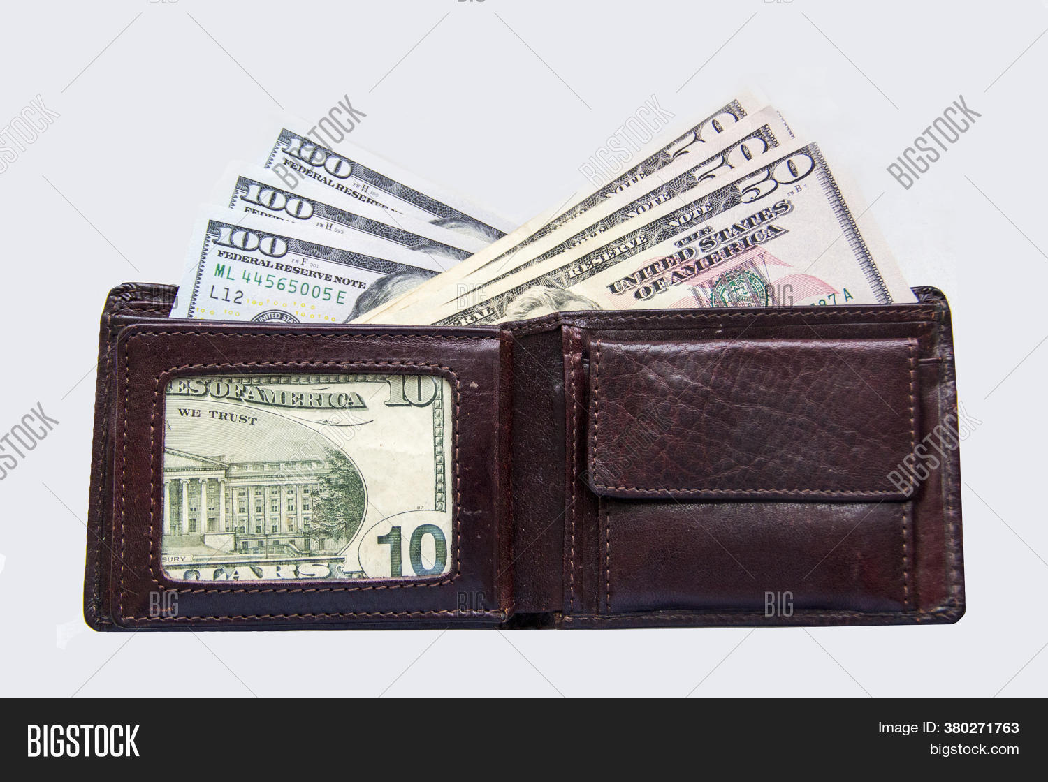 Wallet Dollars Stands Image & Photo (Free Trial) | Bigstock