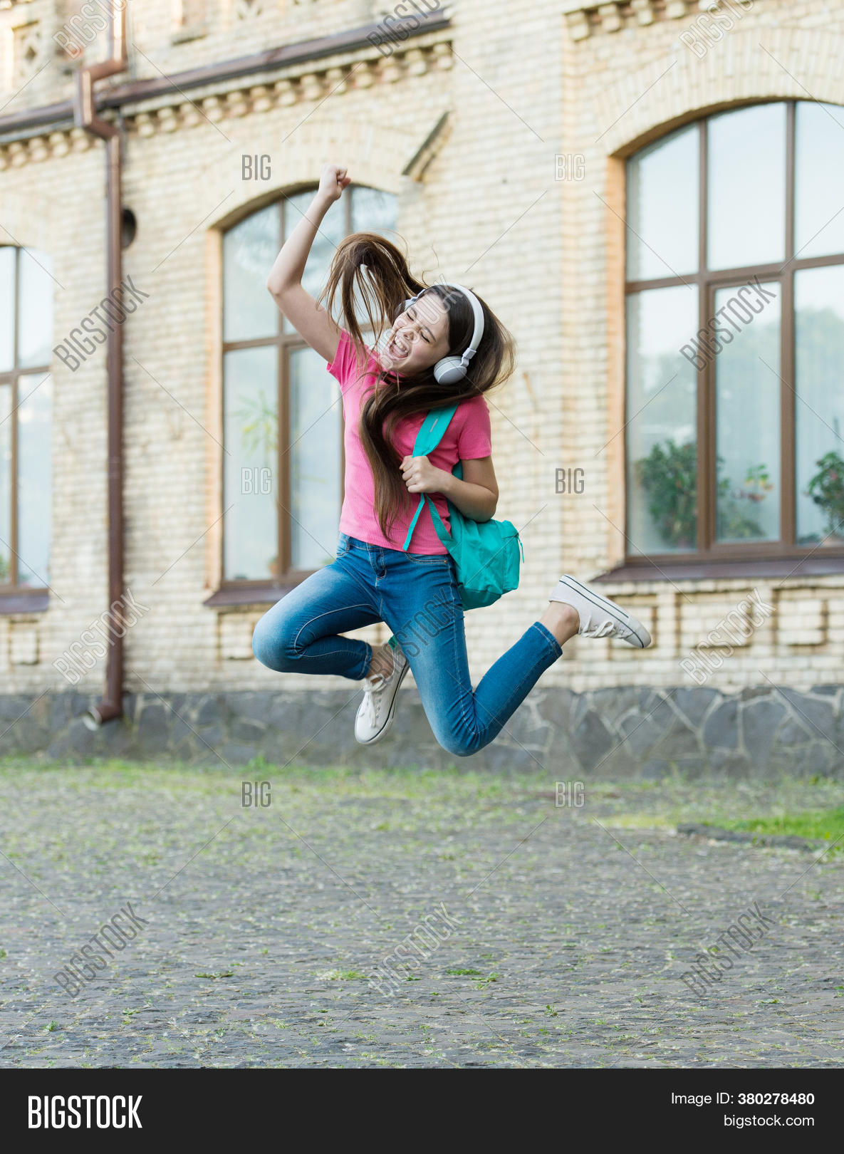 Energetic Child Girl Image & Photo (Free Trial) | Bigstock