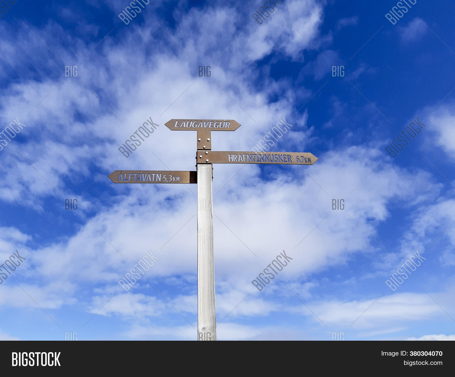 Directional Sign Pole Image & Photo (Free Trial) | Bigstock