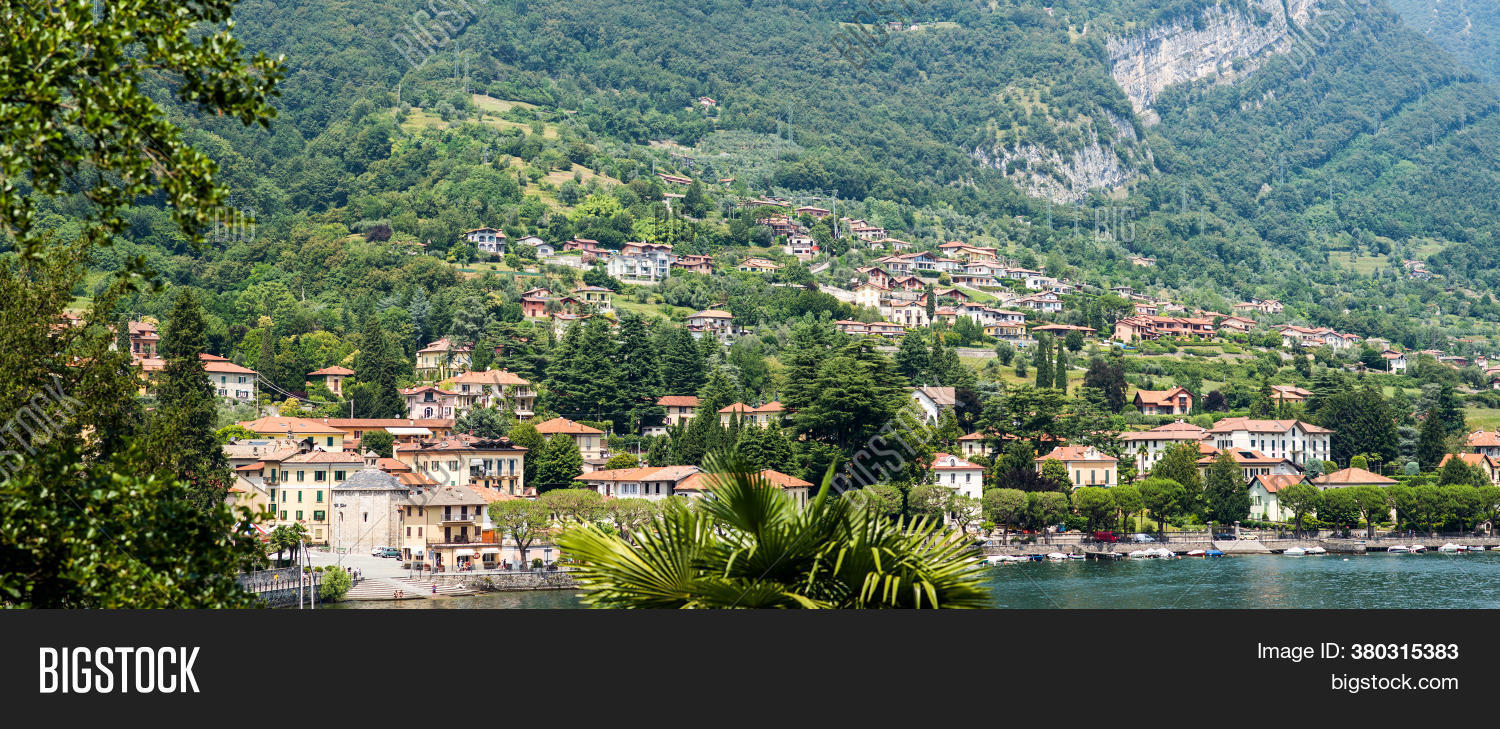 Lenno Town On Como Image & Photo (Free Trial) | Bigstock