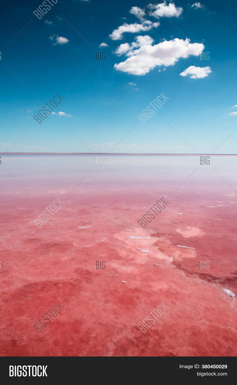 Salt Lake Pink Salt Image & Photo (Free Trial) | Bigstock