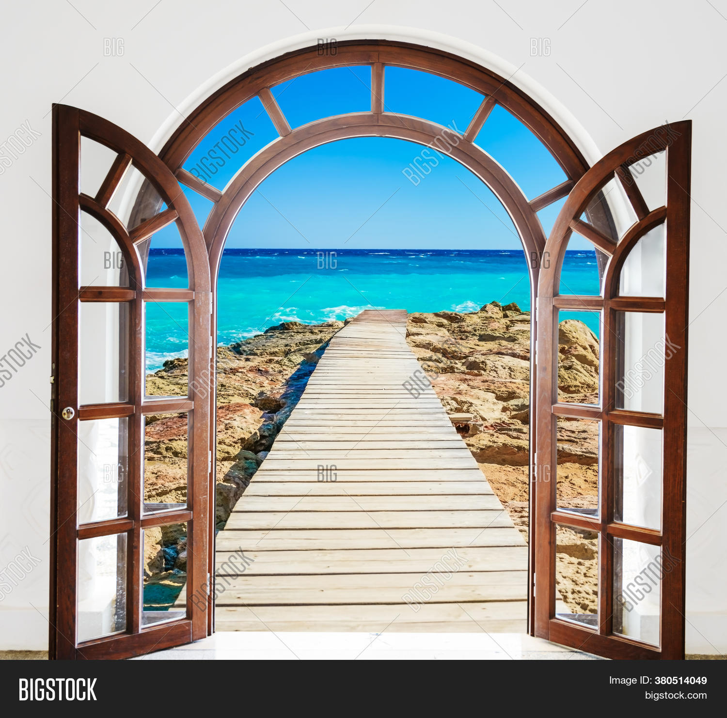 Sea view Pier Image & Photo (Free Trial) | Bigstock