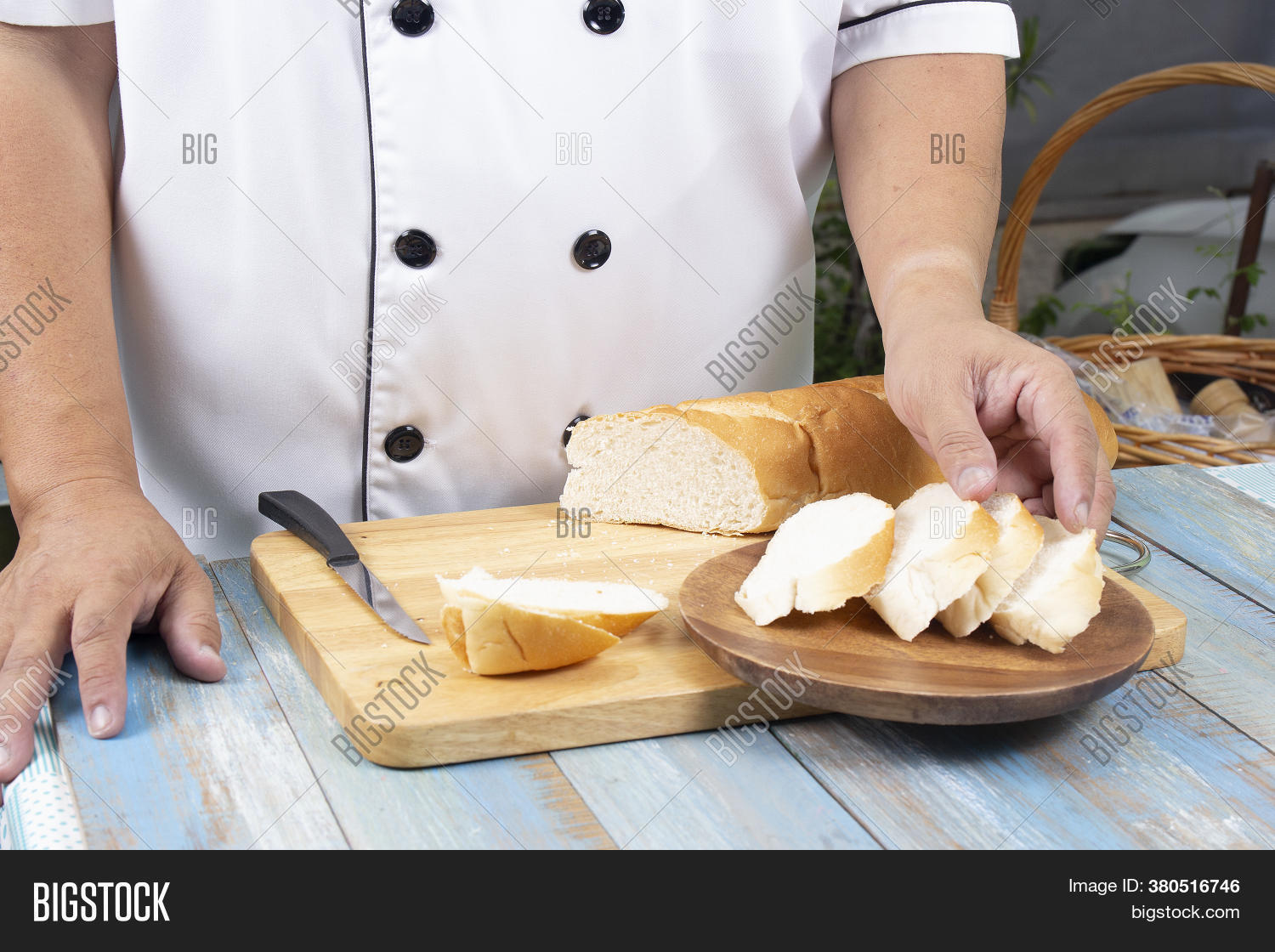 Chef Putting Slide Image & Photo (Free Trial) | Bigstock