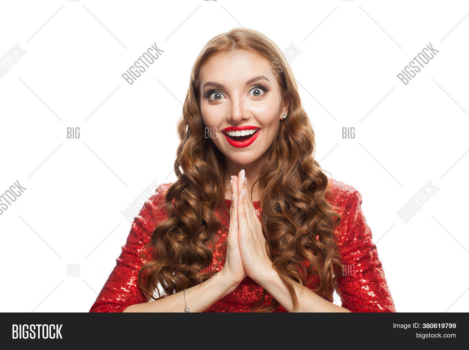 Pretty Excited Woman Image & Photo (Free Trial) | Bigstock