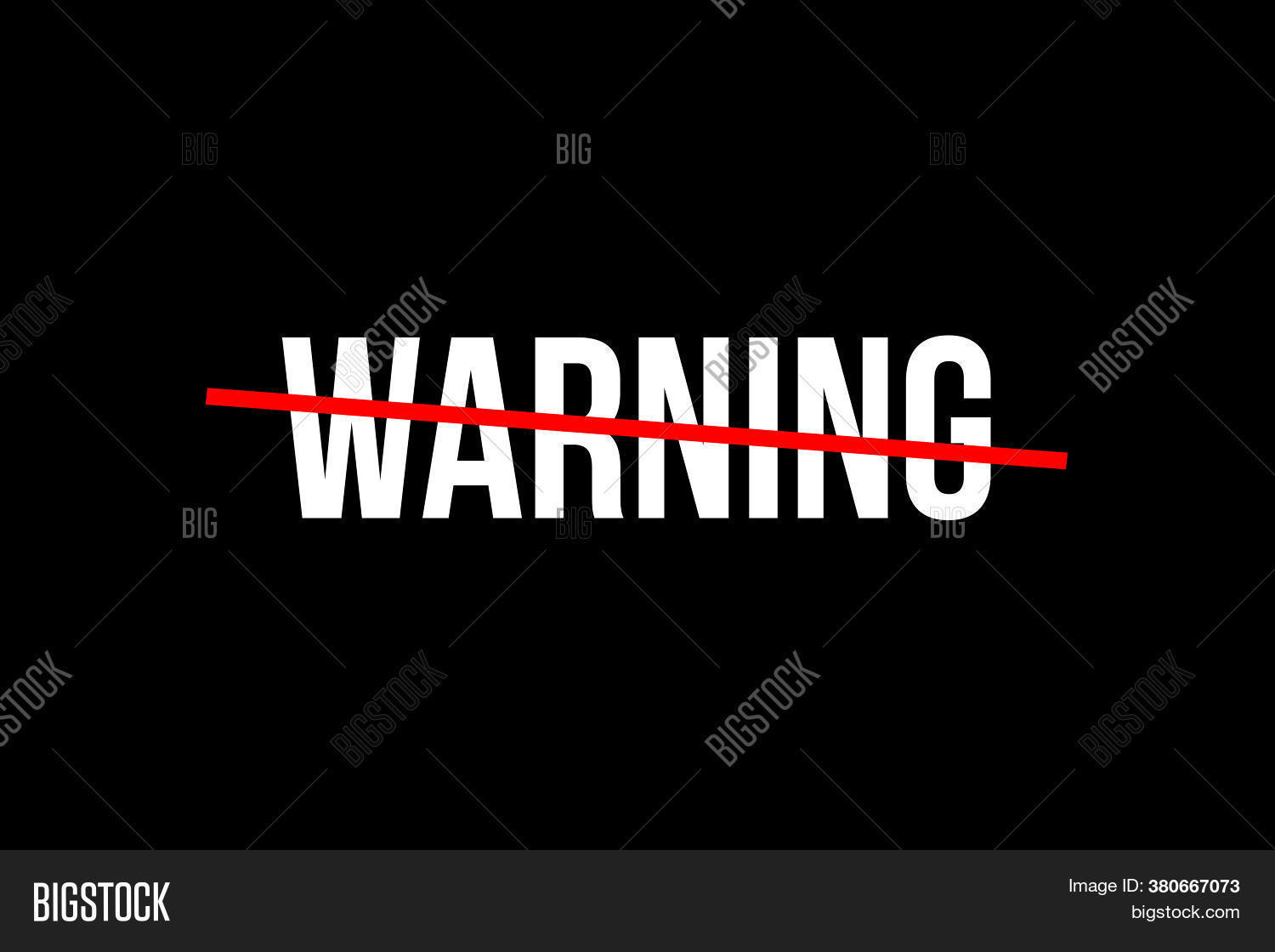 Need Warning. Crossed Image & Photo (Free Trial) | Bigstock