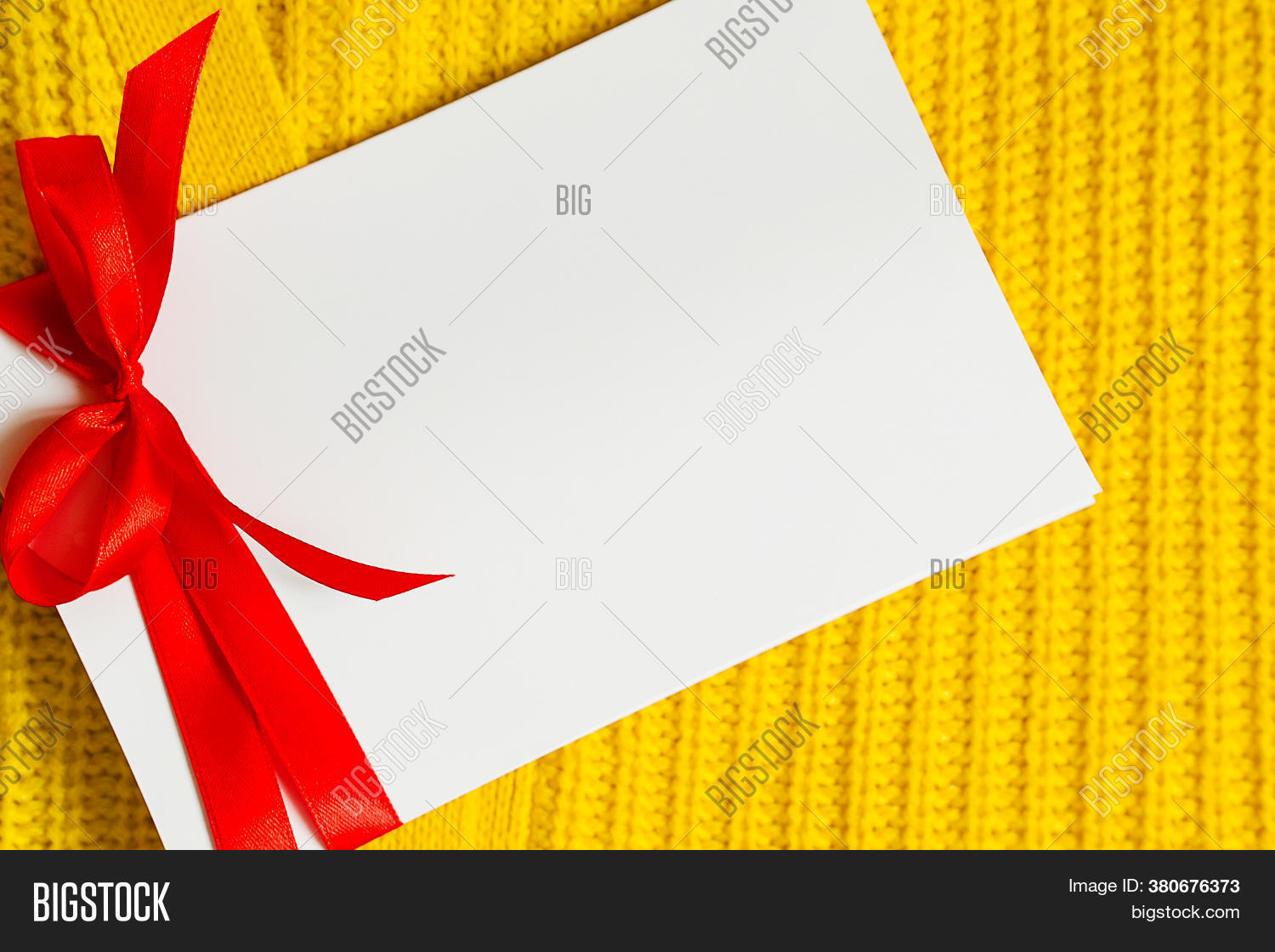 Empty White Greeting Image & Photo (Free Trial) | Bigstock